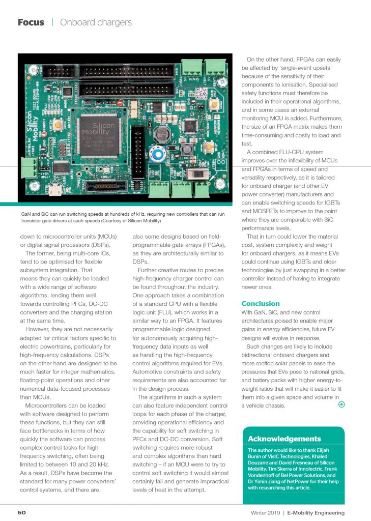 E-MOBILITY ENGINEERING - Silicon Mobility, an Intel Company